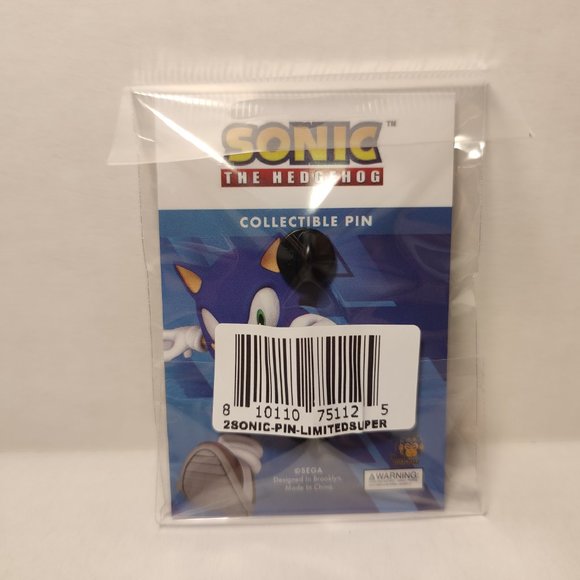 Sega | Jewelry | Super Sonic Official Sega Limited Edition Pin | Poshmark